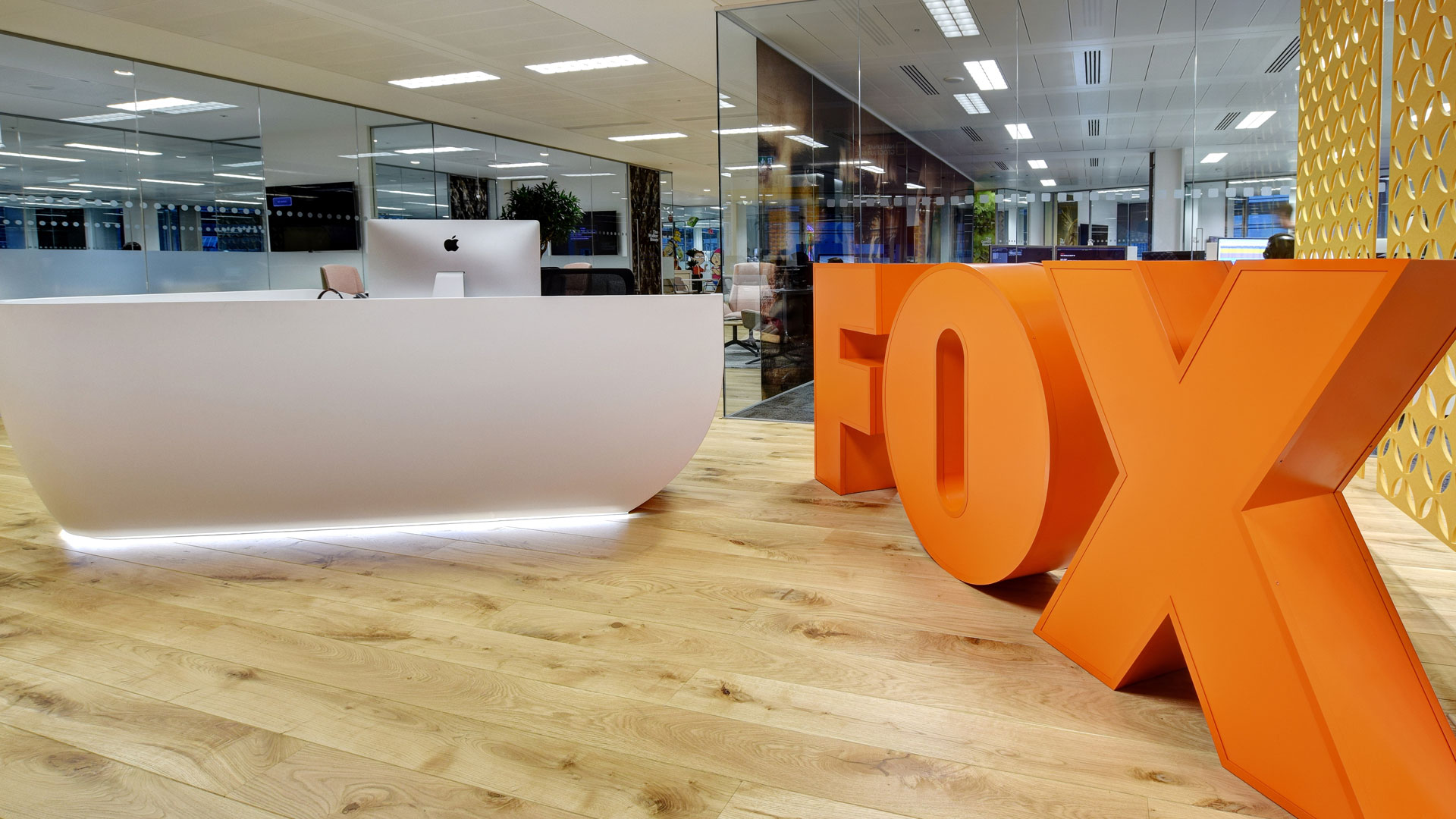 Fox Media Group - Office Interior Design & Fitout : Flexiform
