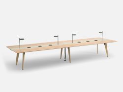 Channel Office Work Table - Collaboration Furniture : Flexiform