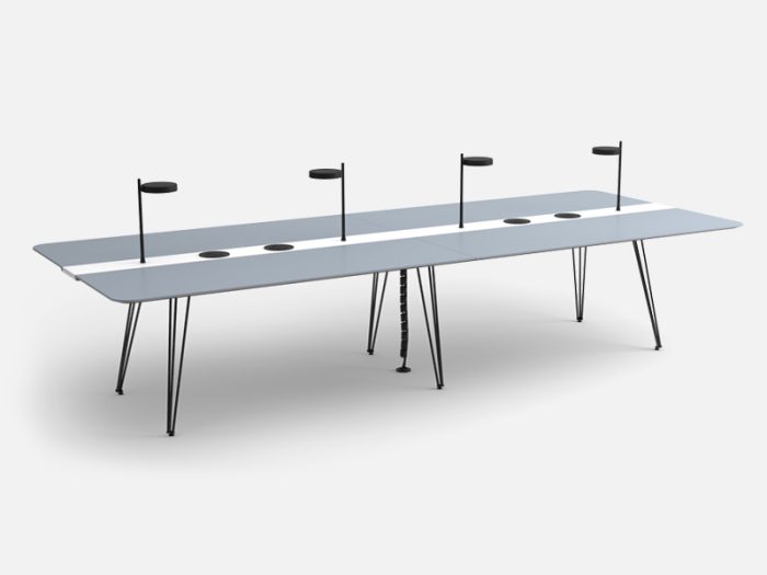 Channel Office Work Table - Collaboration Furniture : Flexiform