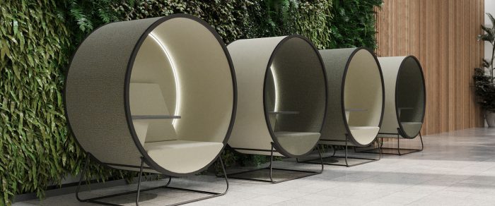 Quiet Working Solo Booths for Agile Working Offices : Flexiform