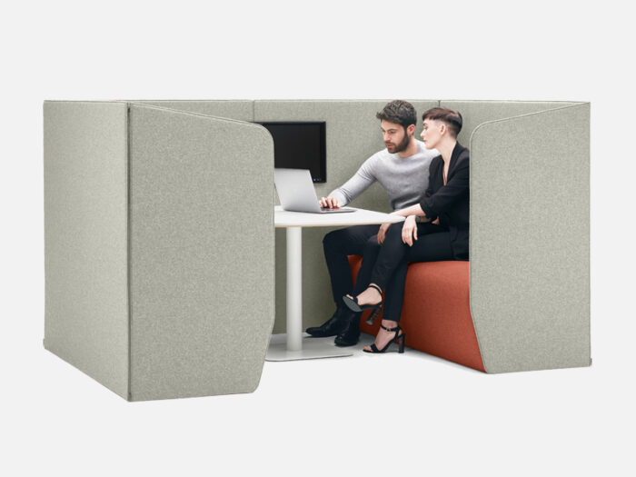 Office Media Booths & Meeting Booths - Flexiform : Flexiform