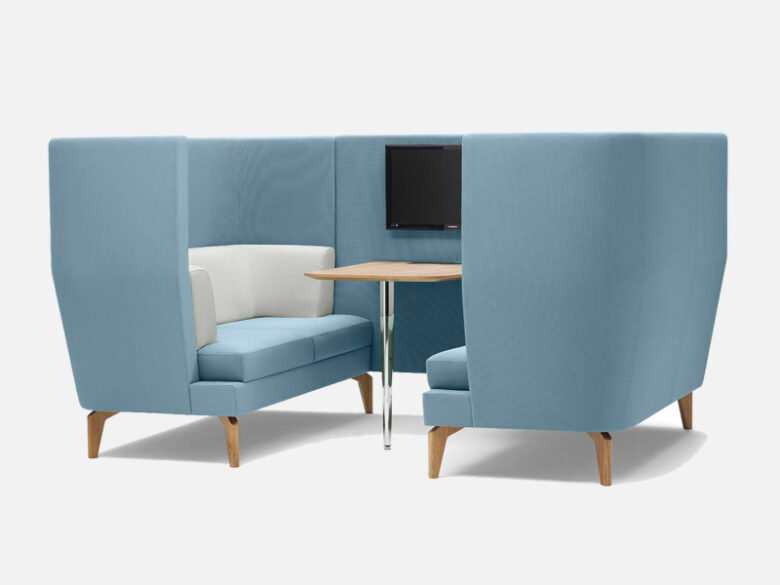 Office Media Booths & Meeting Booths - Flexiform : Flexiform