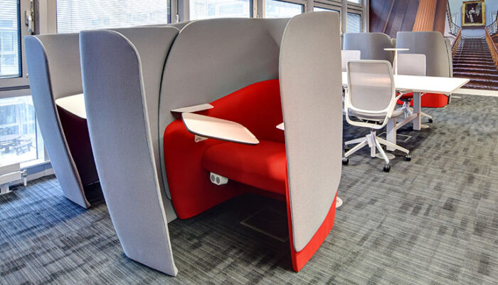 Quiet Working Solo Booths for Agile Working Offices : Flexiform