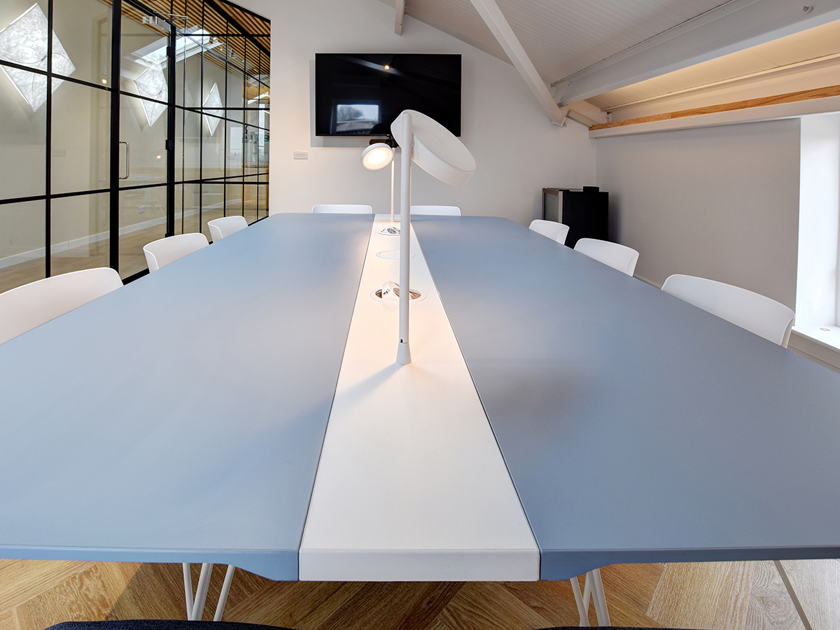 Wildstone boardroom furniture fit-out : Flexiform