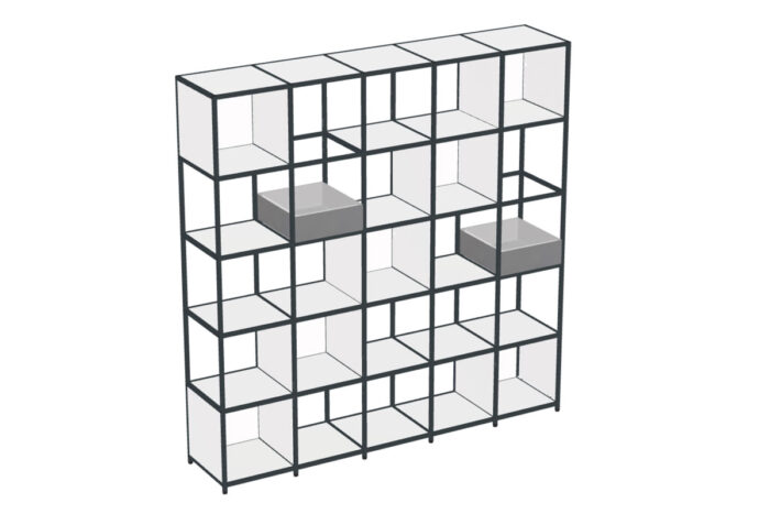 FlexiGrid Office Shelving System : Flexiform