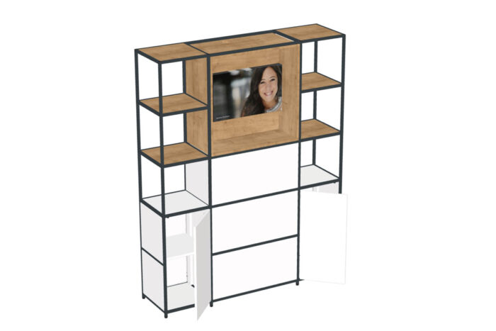 FlexiGrid Office Shelving System : Flexiform