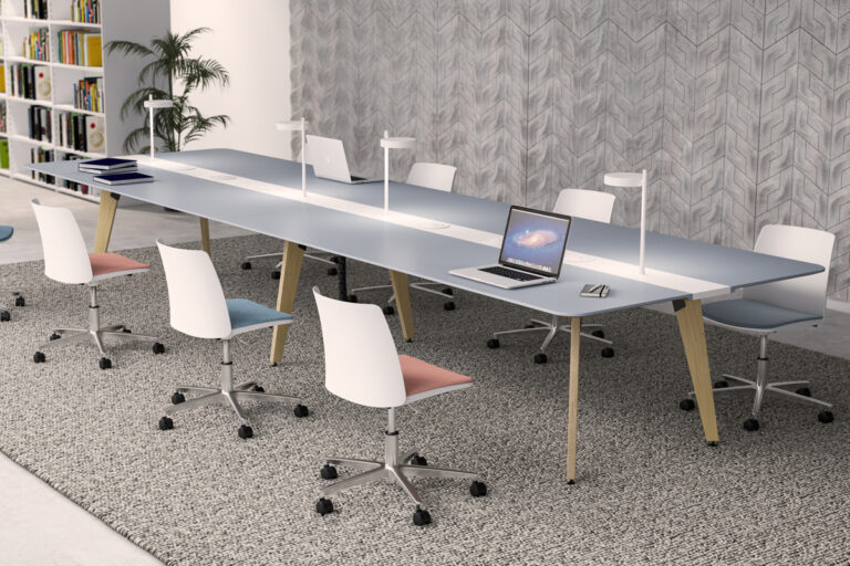 Channel Office Work Table - Collaboration Furniture : Flexiform