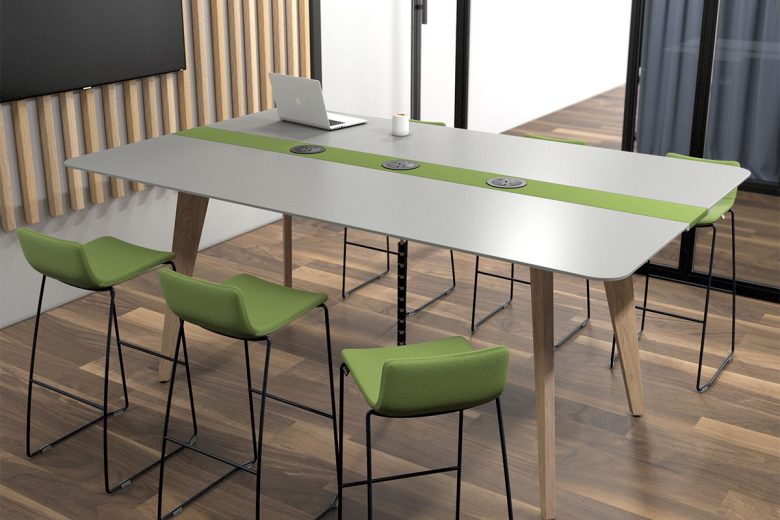 Channel Office Work Table - Collaboration Furniture : Flexiform