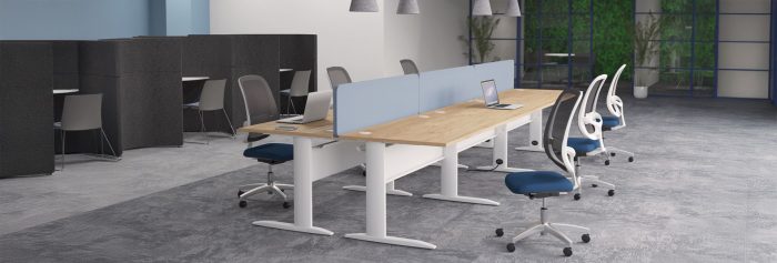 Todd Office Desks. UK made Cantilever desks. : Flexiform