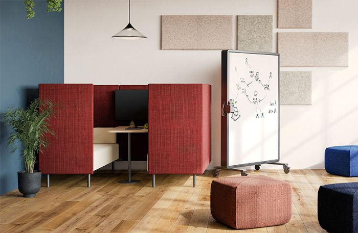 Cote Office Booths - Flexiform : Flexiform