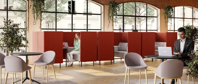 Cote Office Booths - Flexiform : Flexiform