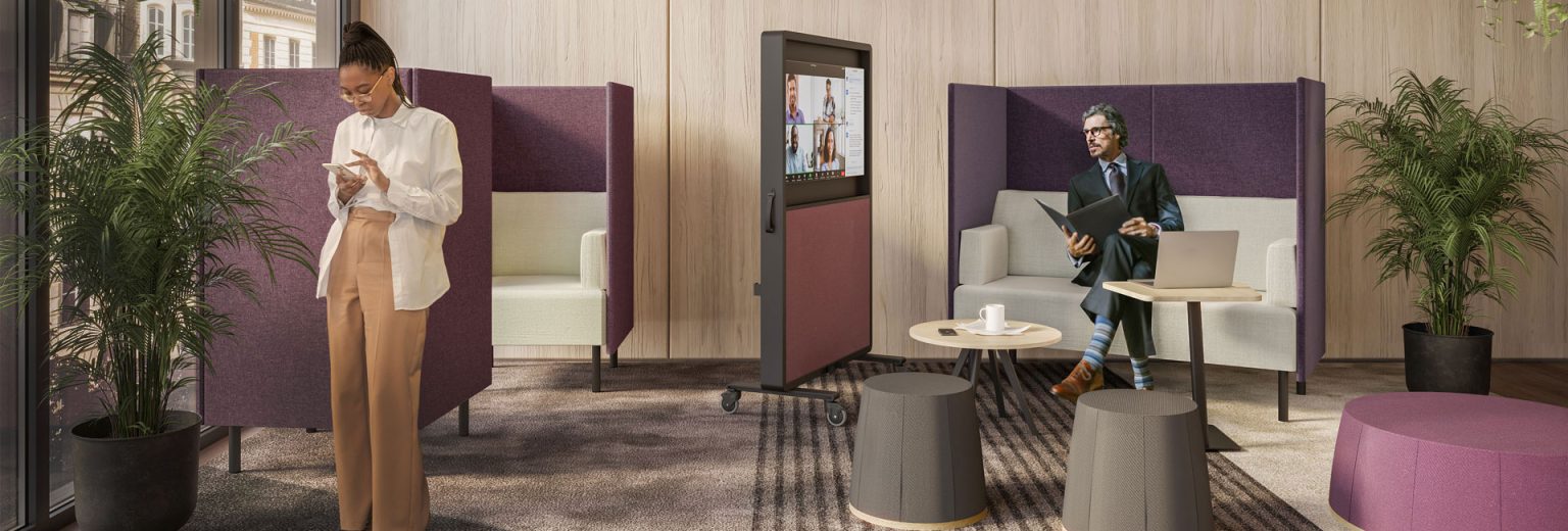 Hoop AV Stands & Mobile Whiteboard - UK Made : Flexiform