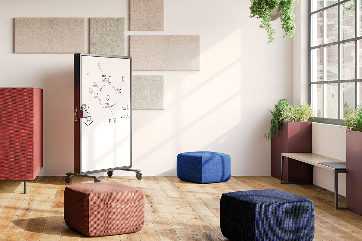 Hoop AV Stands & Mobile Whiteboard - UK Made : Flexiform