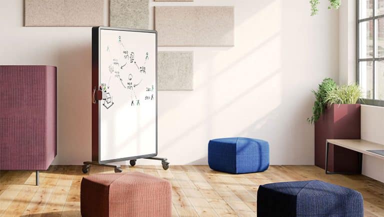 Hoop AV Stands & Mobile Whiteboard - UK Made : Flexiform