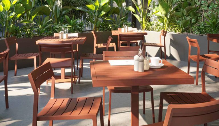 Commercial Outdoor Tables : Flexiform