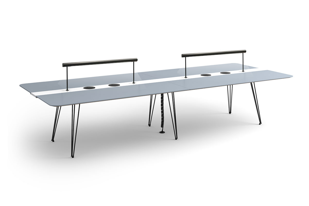 Channel Office Work Table - Collaboration Furniture : Flexiform
